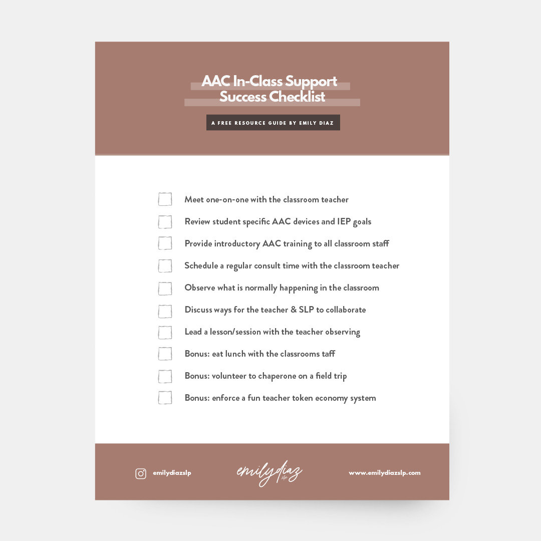 AAC Resource Library – Emily Diaz, SLP. | AAC Speech Therapist